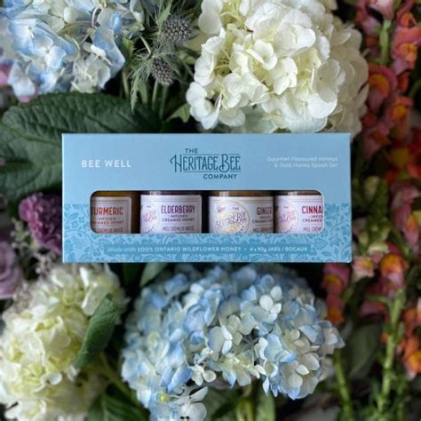 Shop Bee Well Gourmet Honey T Set And Gold Honey Spoon Tea Tea With