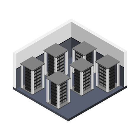 Server Room Free Stock Vectors