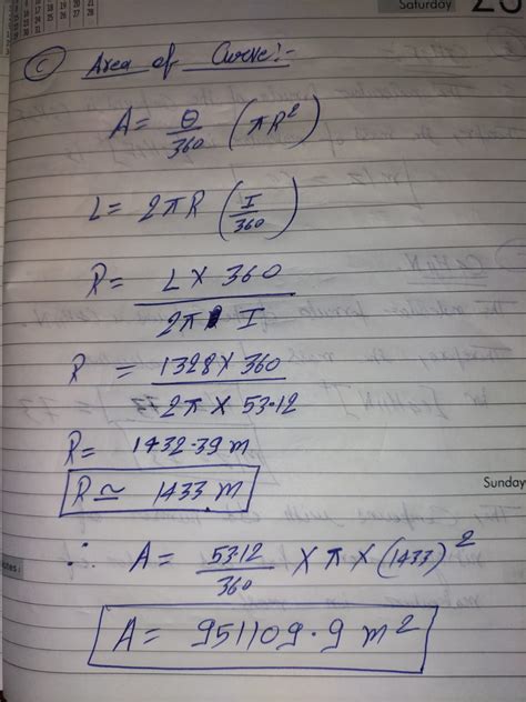 [solved] the radius of a simple curve is twice its tangent distance if