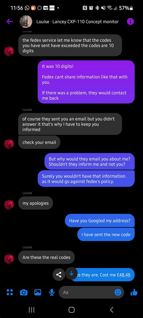 Warning Becareful Of The Fake Fedex Scam That Is Going Around Fb Luckily I Already