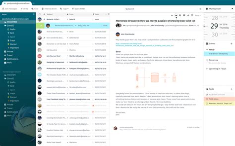 Mozilla Thunderbird New Layout