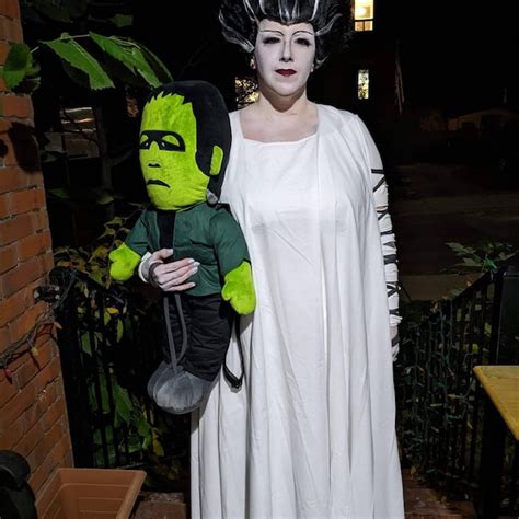 Bride Of Frankenstein Costume Made To Measure Outerdress And Gloves