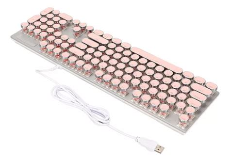 Teclado Mecánico Para Juegos Estilo Máquina De Escribir 104 Cuotas