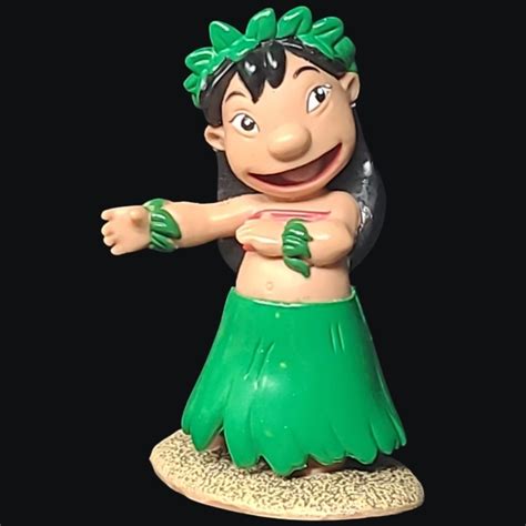 Disney Toys Disneys Pvc Figure Lilo Pelekai In A Hula Dancing Pose