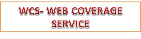 wcs web coverage service mind map