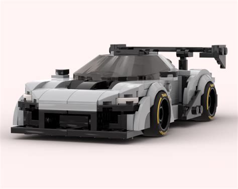 Lego Moc Mclaren Senna Gtr By Euro Trash Bricks Rebrickable Build