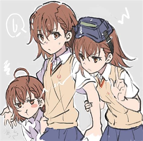 Misaka Mikoto Last Order And Misaka Imouto Toaru Majutsu No Index And 1 More Drawn By