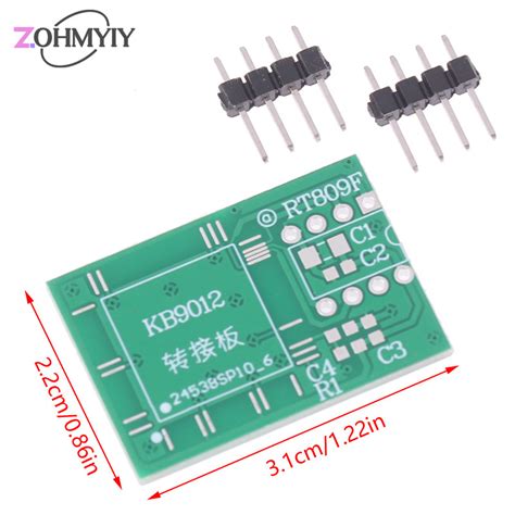 Qsjzhy Kb9012 Simple Pcb Transfer Board For Rt809f Rt809h Programmer