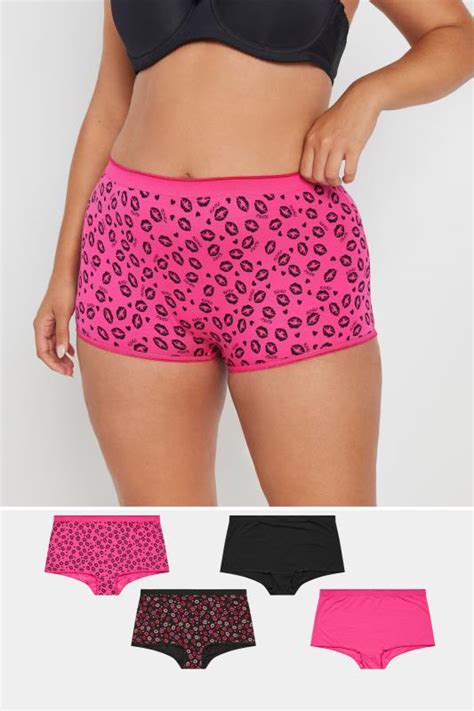 Plus Size High Waisted Knickers Yours Clothing