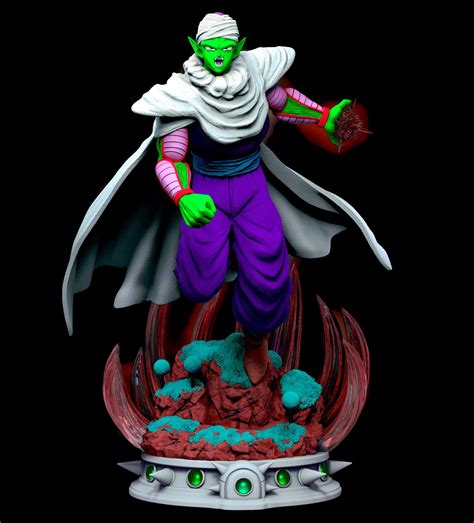 Piccolo Dragon Ball Z DC3DART Printables STL 3D Files