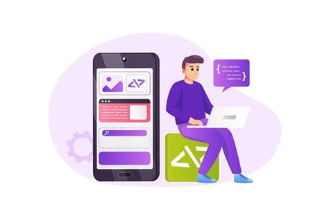 Hybrid App Development Vector Art Icons And Graphics For Free Download