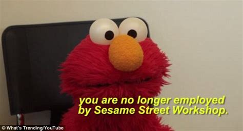 Elmo Gets Fired In New Pro Pbs Video Daily Mail Online