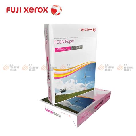 กระดาษถ่ายเอกสาร Fuji Xerox A4 70แกรม 500แผ่น Shopee Thailand