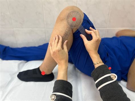 The Landmarks For Goniometer Application Axis At The Lateral Femoral Download Scientific