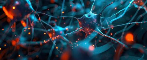 premium photo technology abstract digital neural nodes technology