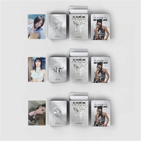 50 119pcs Box BP Laser Holographic Lomo Cards Season S Greetings In