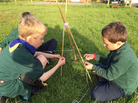 Wilmcote Cub Scouts Mini Pioneering Challenge