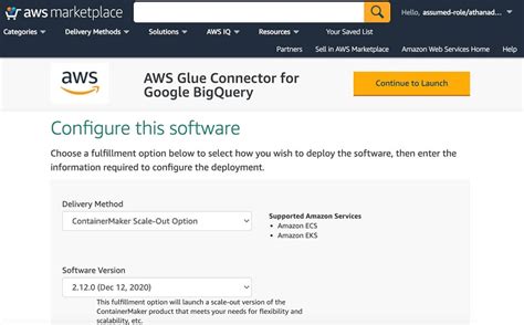 Migrating Data From Google BigQuery To Amazon S3 Using AWS Glue Custom