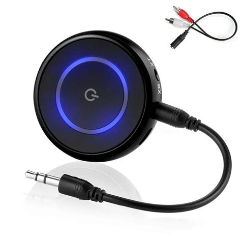 Portable Bluetooth 50 Aptx Low Latency Transmitter Receiver Rca Aux
