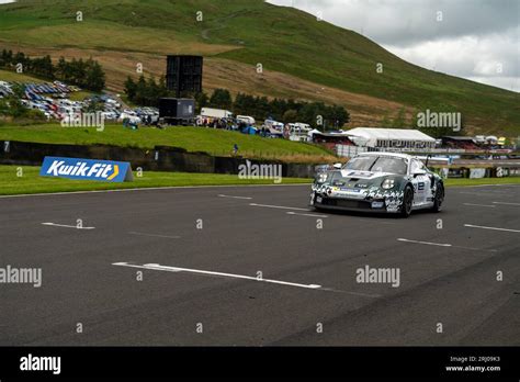 Porsche Carrera Cup Great Britain Knockhill Circuit 2023 Stock Photo