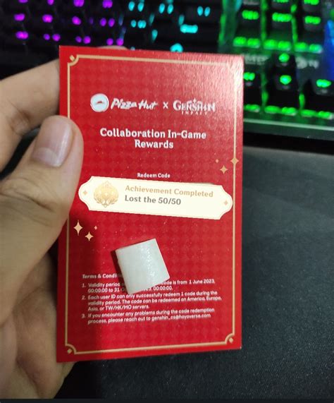 GenshinxPizzahut Giveaway Genshin Impact HoYoLAB