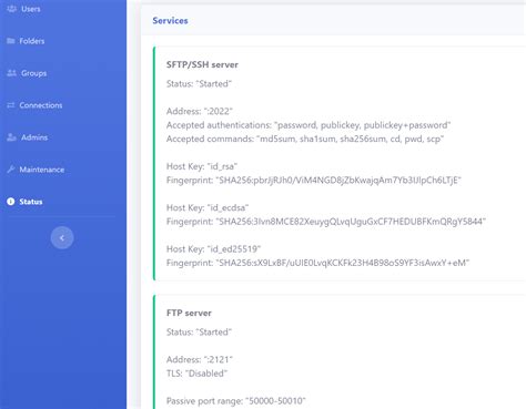 Can T Connect By Ftp In Docker Sftp Webdav Is Ok Issue Drakkan Sftpgo Github
