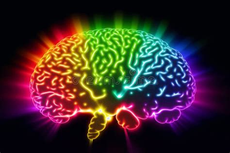 Minds Symphony Unveiling The Intricate Dance Of The Human Brain A Beautiful Abstract Human