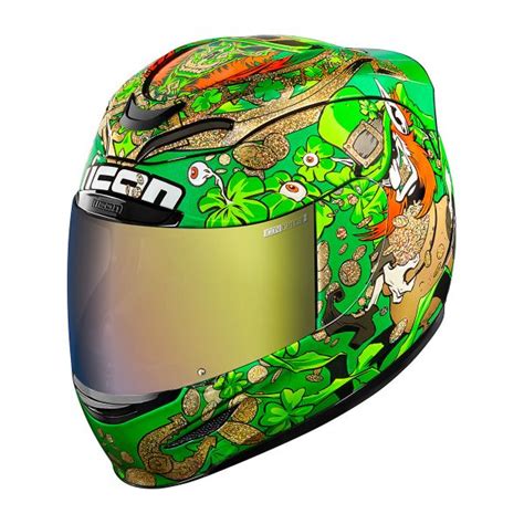 Motorradhelm Icon Airmada Lepricon Zum Bestpreis Icasquede