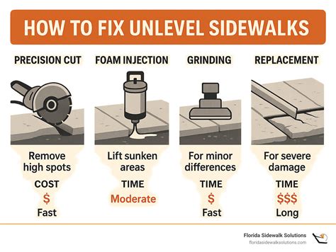 How To Fix Not Leveled Sidewalk 5 Powerful Easy Solutions 2025