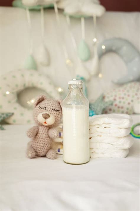 Stack Of Diapers Stock Image Image Of Grow Babies Baby 2344993