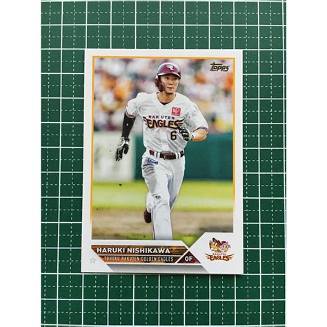 ★topps Npb 2023 136 西川遥輝 東北楽天ゴールデンイーグルス ベースカード「base」★ カードショップ テソーロ