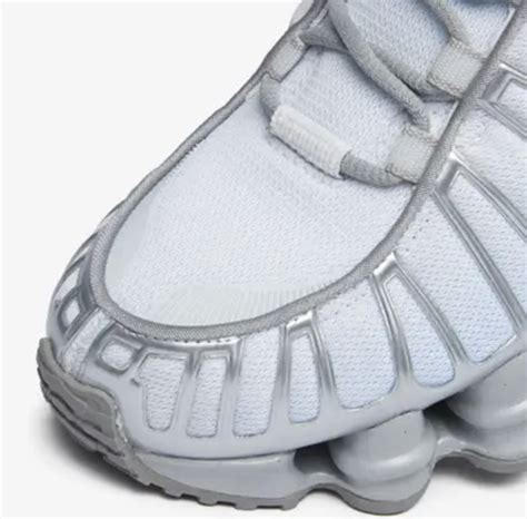 Giày Nike Shox Tl Metallic Platinum Blue Tint Fq2775 001 Authentic Shoes
