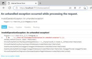 How To Handle Errors Within A NET Core Minimal Web API Andrewhalil