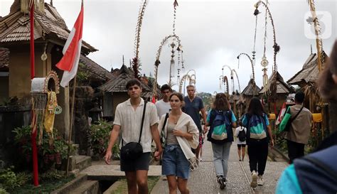 Menyusuri Desa Penglipuran Bali Desa Wisata Terbersih Sedunia Foto