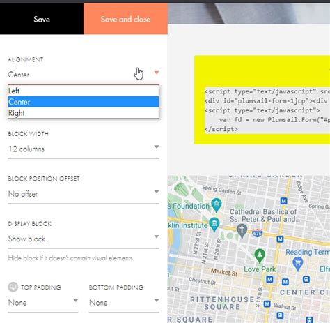 Embed Plumsail Web Form On A Tilda Site — Plumsail Web Forms Documentation