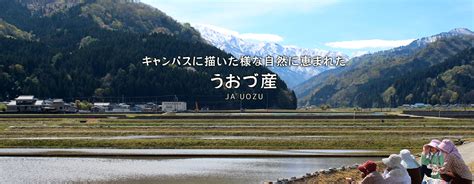 JAうおづ 耕そう大地と地域のみらい