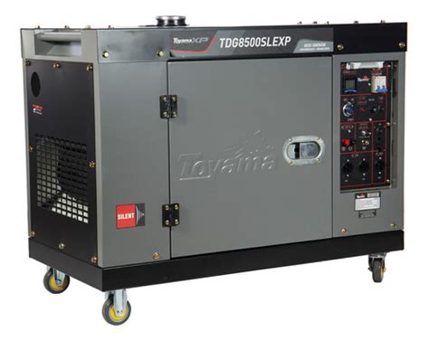 Gerador Cabinado Diesel Toyama Tdg8500sexp 7kva Bivolt Gd2