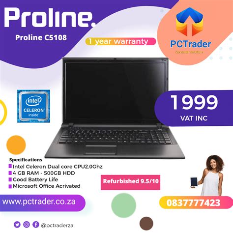 Proline C Intel Celeron Dual Core GB HDD AND GB Second Hand PCTrader