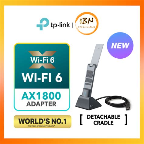 TP LINK AX1800 High Gain Dual Band Fast WiFi 6 USB 3 0 Wireless Adapter Archer TX20UH IBN Lazada