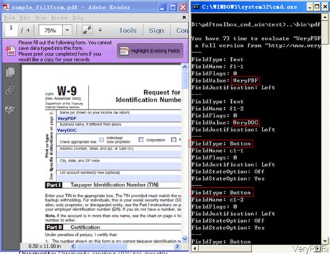 Extract Data From PDF Form By PDF Toolbox VeryPDF Knowledge Base