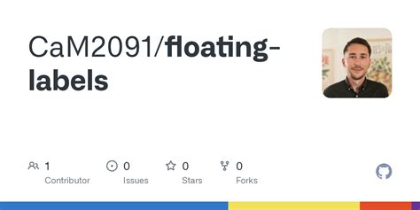Github Cam2091floating Labels