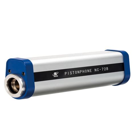 Nc 72b Pistonphone For Accurate Sound Calibration By Rion