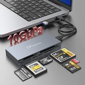 In CFexpress Type B Card Reader Multi CF Express Reader For CFexpress Type B SD TF CF XD MS