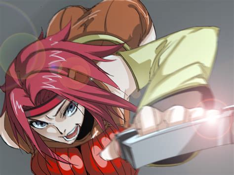 Kouzuki Kallen Code Geass Drawn By Er Mint Danbooru