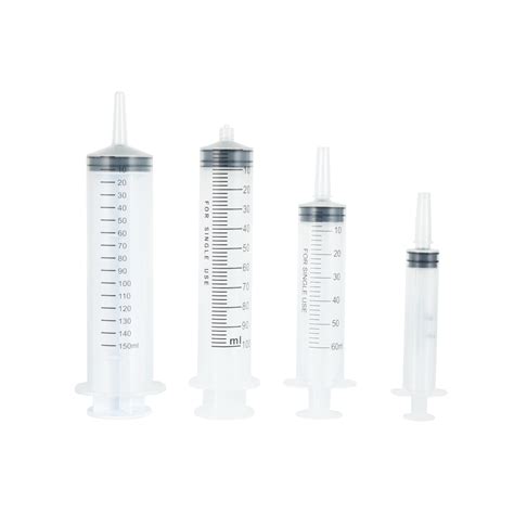 Medical Supply Plastic Medical Devices 1ml With Needle 3 Part