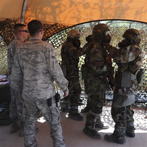 15th Wing Shows Off Ability To Survive Operate In Cbrne Environment