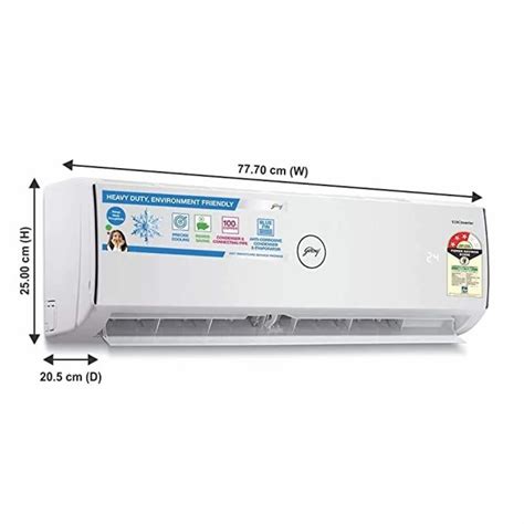 5 Star Godrej Gic 18htc5 Wta Inverter Split Ac Capacity 15 Ton At Rs