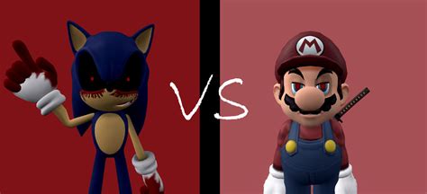 Sonic Exe Vs Devil Mario By Madness666666 On Deviantart