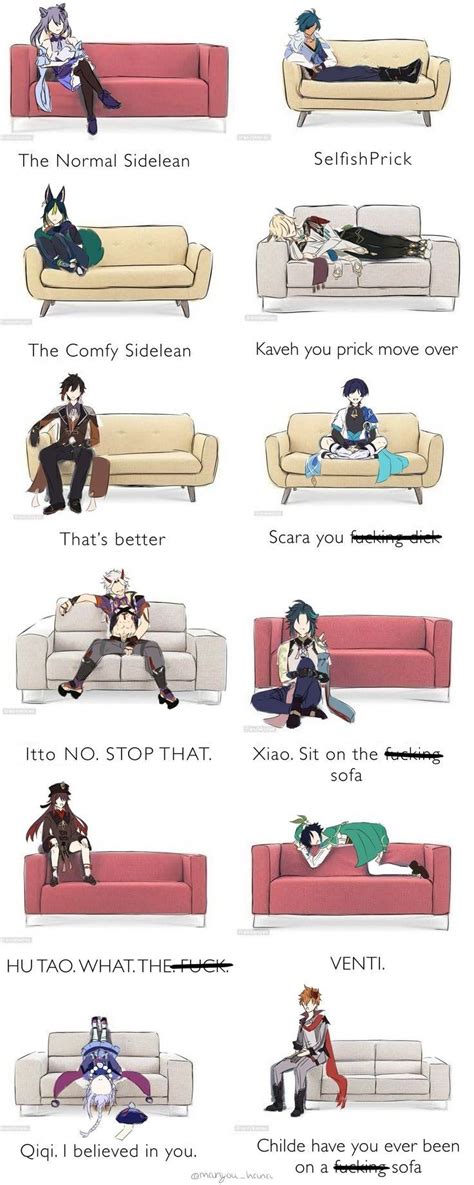 Anthony Scott Adl Kullan C N N Genshin Impact Panosundaki Pin Komik Eyler Yarat C