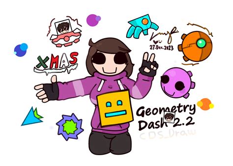 Geometry Dash 22 Drawing The Update By Cdsqweroblox On Deviantart